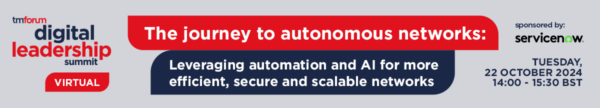 Virtual Digital Leadership Summit: The Journey to Autonomous Networks ...